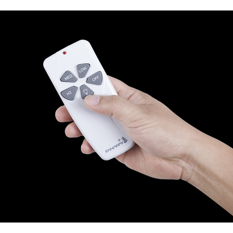 Fanaway White Dimmable Remote Control - Wayfair Canada
